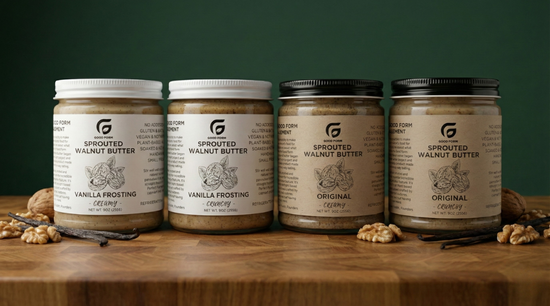 Good Form Sprouted Walnut Butter – Good Form Foods